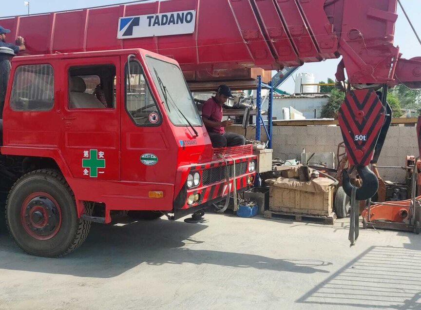 Tadano TG 500 M Crane qua sử dụng đang bán tại United Arab Emirates ...