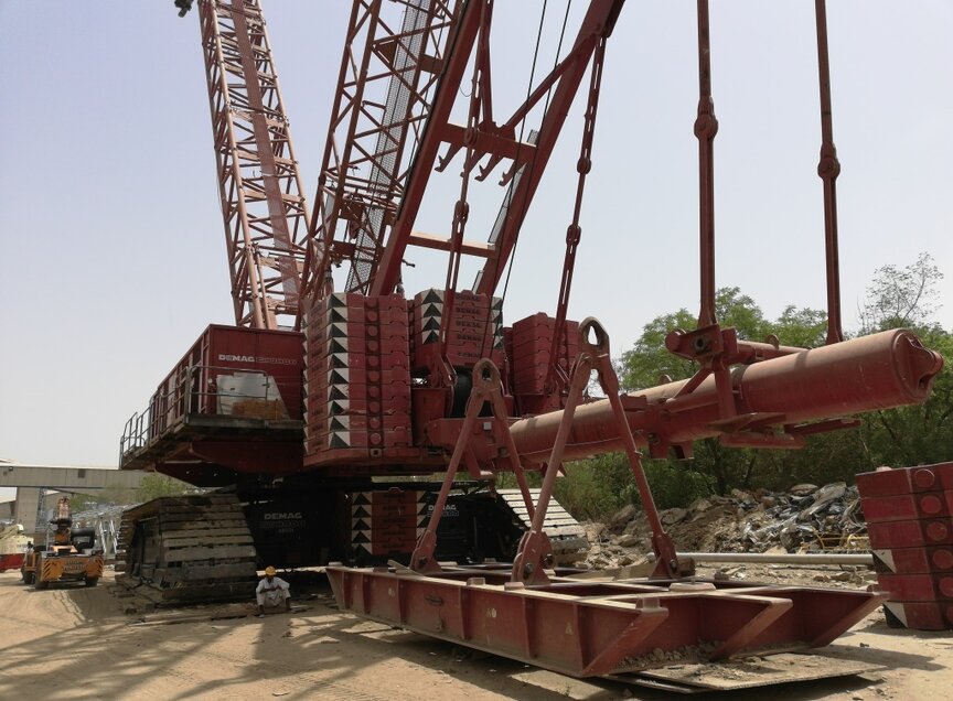 Used Demag CC8800 Crane For Sale in Singapore - HeavyMart.com