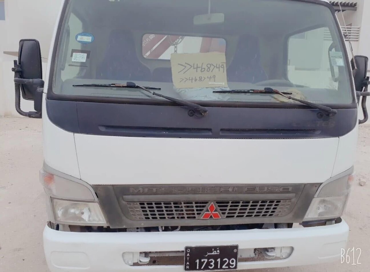 Used Mitsubishi Canter Lorry Crane For Sale in Qatar - HeavyMart.com