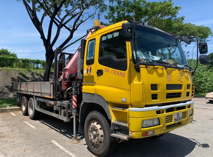 Used Fassi F455RA Lorry Crane For Sale in Singapore - HeavyMart.com