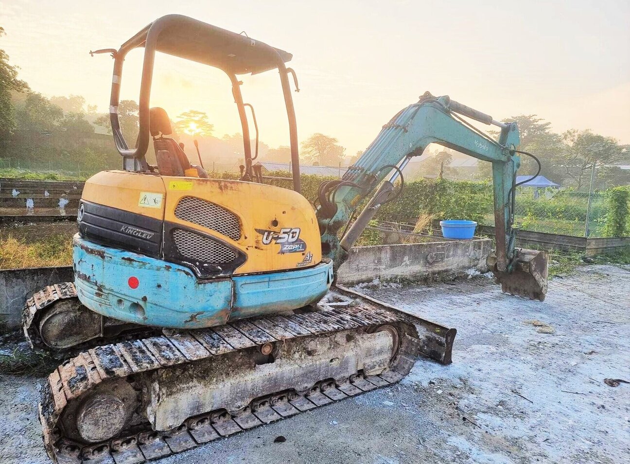 Used Kubota U50 Excavator For Sale in Singapore - HeavyMart.com