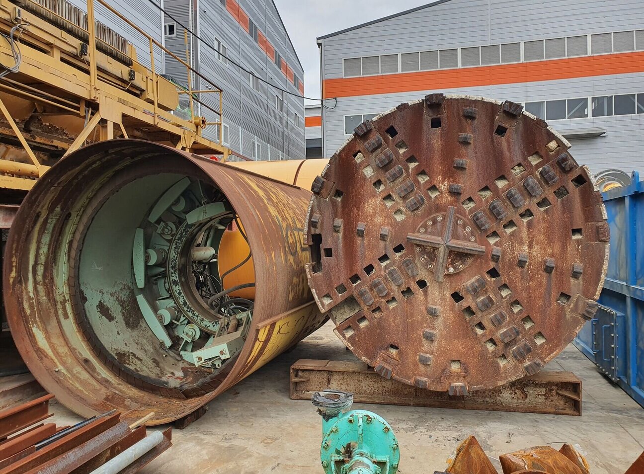 Used Rasa DF2000 Semi Shield Machine Tunnel Boring Machine For Sale in ...