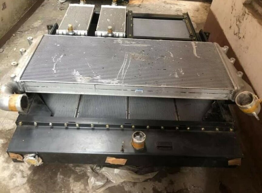 New Komatsu Genuine Original Radiator Assy for WA600-6 Spare Part For ...