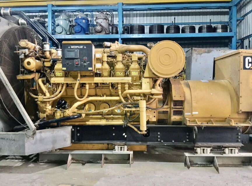 Used Caterpillar (CAT) 3512B Generator For Sale in India - HeavyMart.com