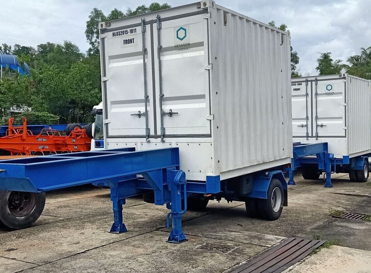 New Hexagon Lincoln 10-ft Smartstore CNG Trailer Trailer Truck For Sale ...