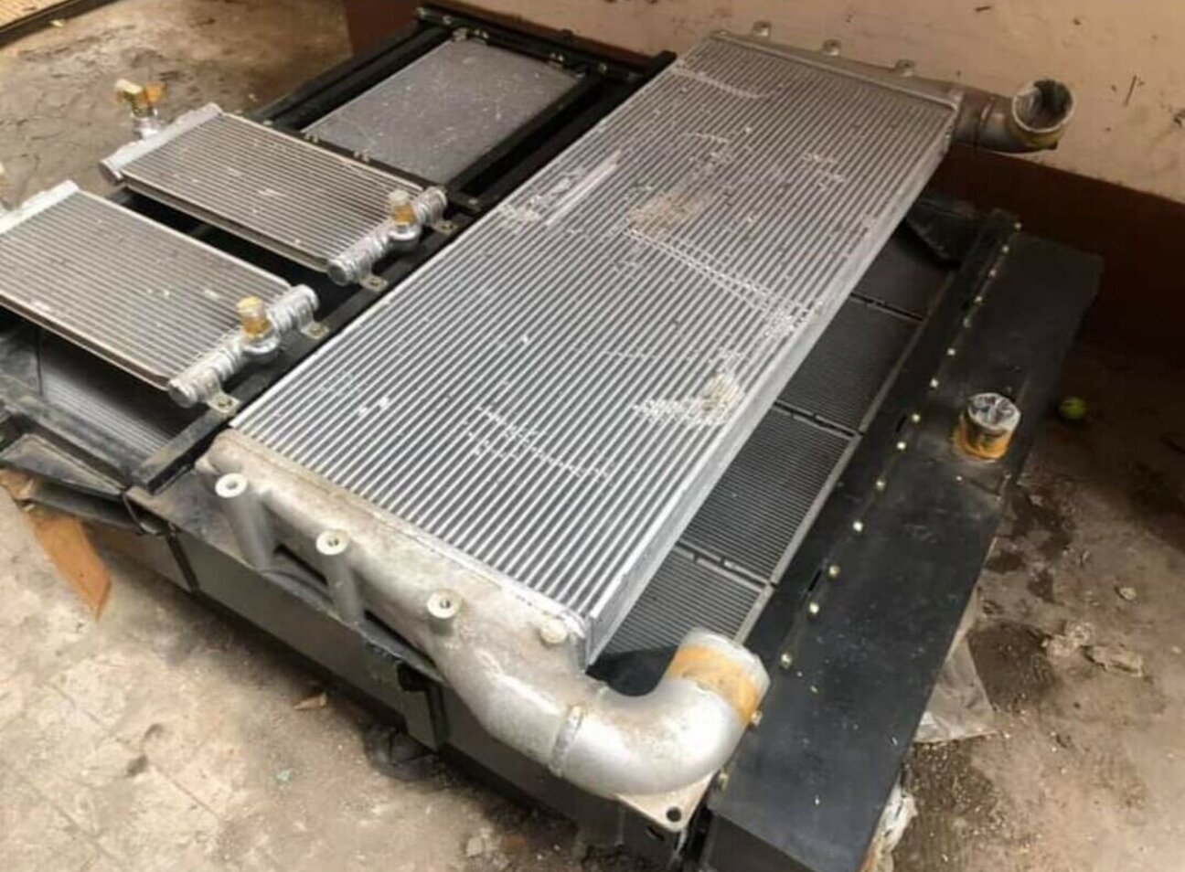 New Komatsu Genuine Original Radiator Assy for WA600-6 Spare Part For ...